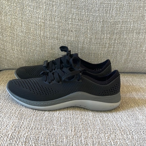 CROCS | Shoes | Womens Croc Literide 36 Blackslate Grey Size 7 | Poshmark